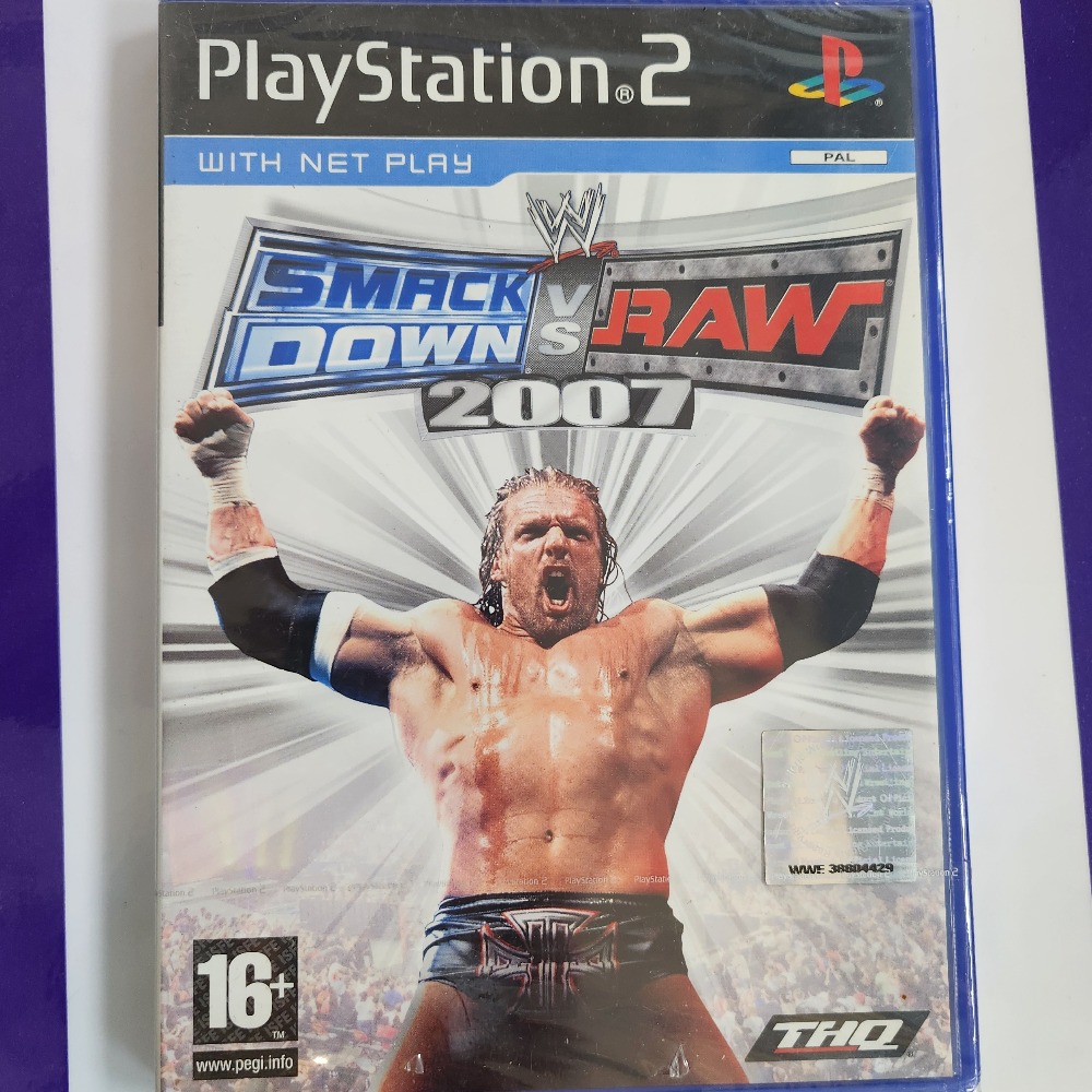 Used Sealed SmackDown vs. Raw 2007 (PS2) – Brand New & Collector’s Item ...